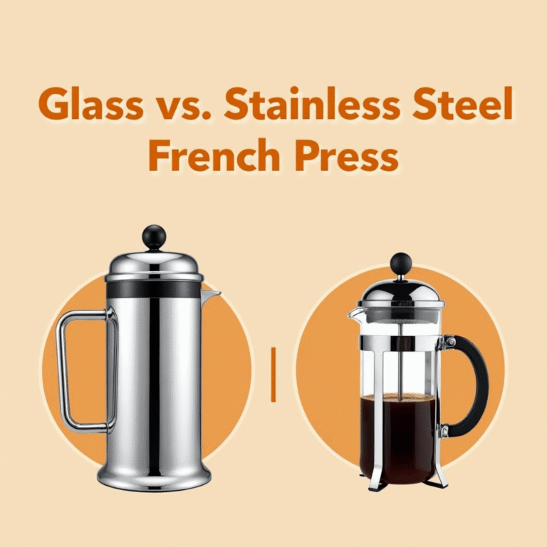 Glass vs. Stainless Steel French Press Explained: Which One